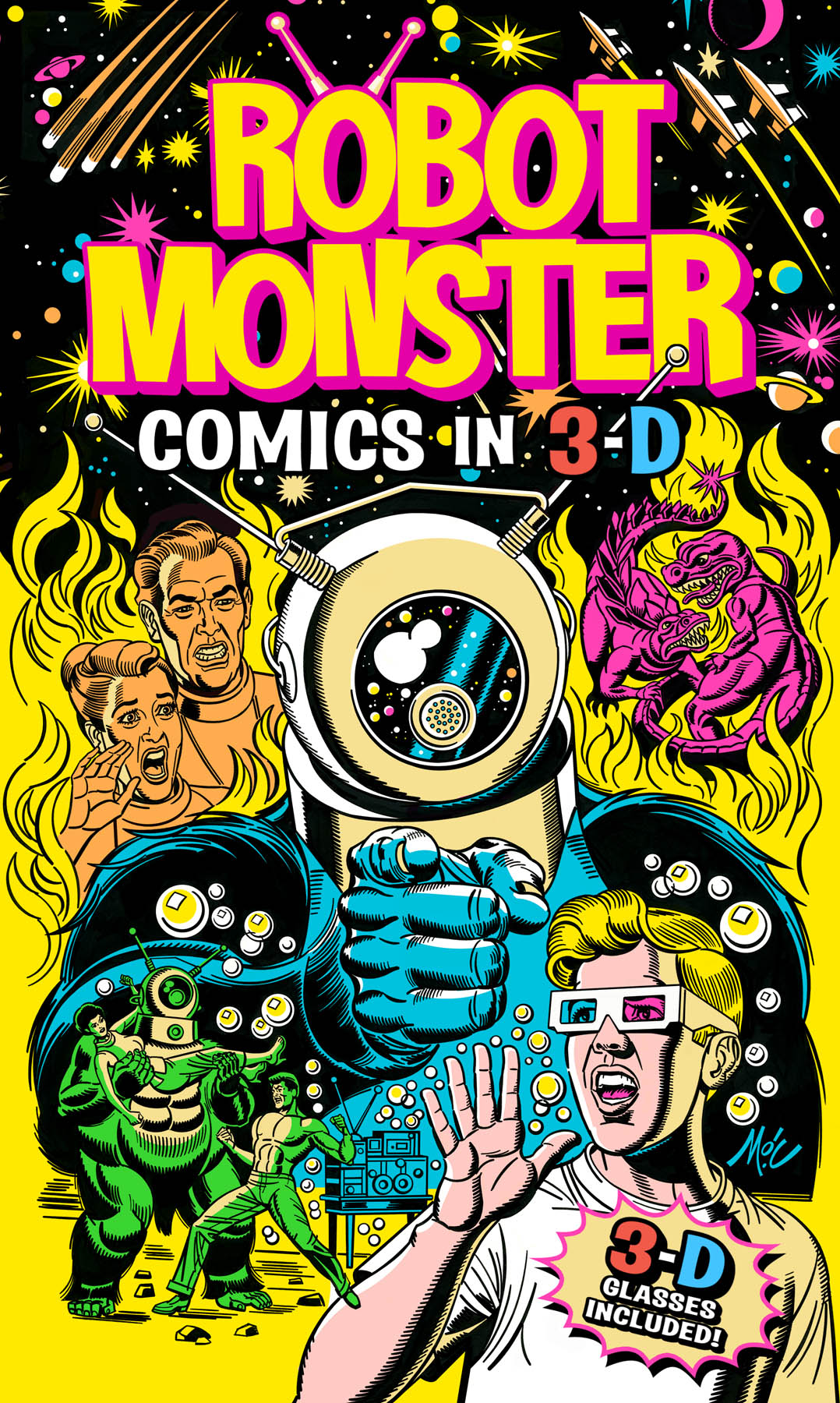 Exciting New Project: Robot Monster 3D Graphic Novel - Carl's Comix