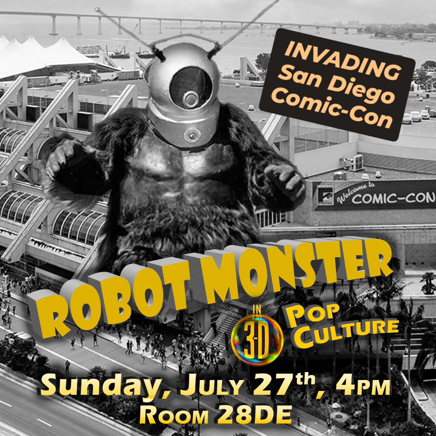 Robot Monster Rampages through SDCC! - Carl's Comix